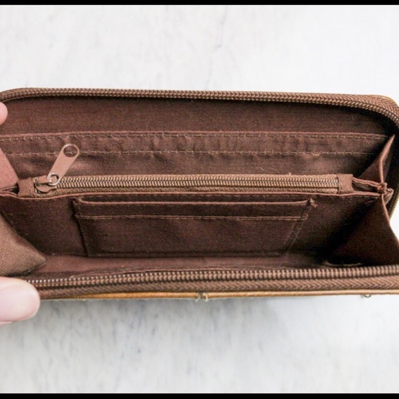 Rosetti | Bags | Rosetti Leather Wallet In Chestnut | Poshmark